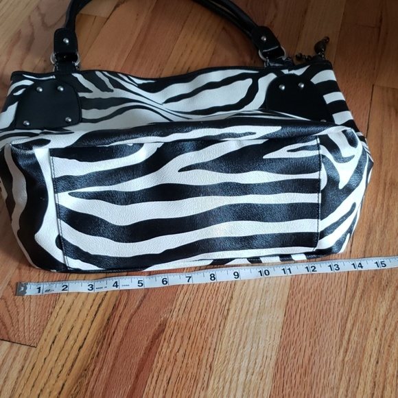 Bags | Zebra Purse Med Large Sized | Poshmark